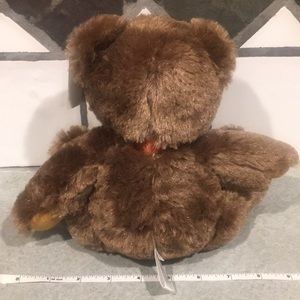 Napco Imports | Toys | Nwt Brown Teddy Bear Neck Bow Tie Ribbon New ...